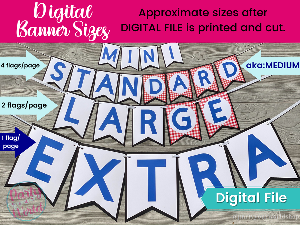 DIY Printable Preschool Graduation Banner, Future class of 2036- DIGIT ...
